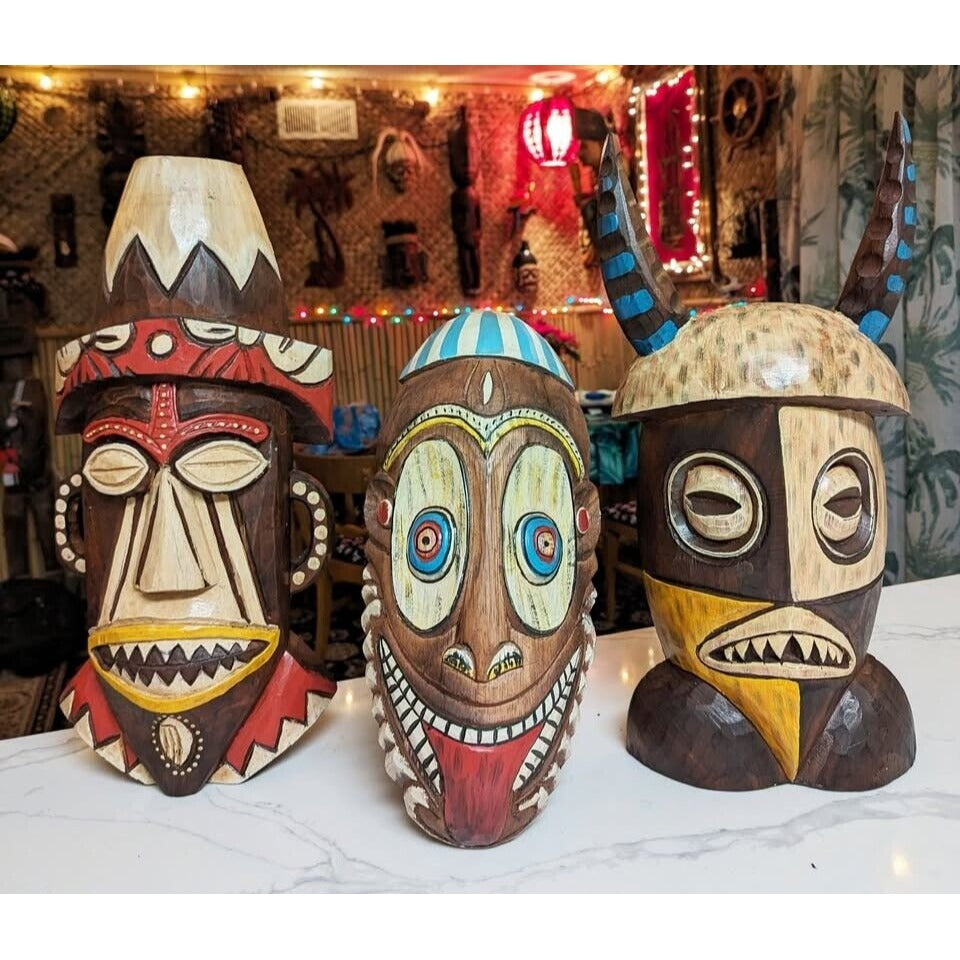 Disney Inspired Enchanted Tiki Room Masks - The Tiki Stop